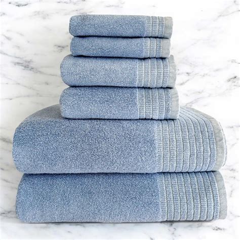 Bamboo Spa Towels 6 Piece Sets