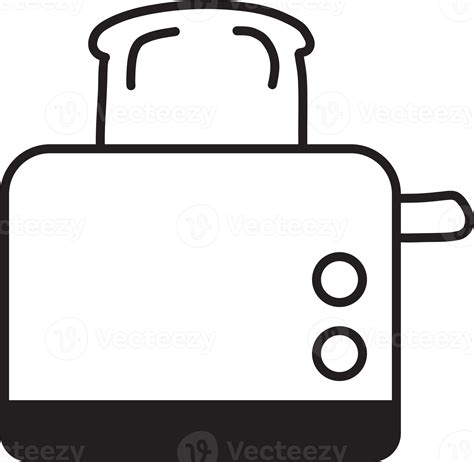 Hand Drawn Toaster Illustration 14966660 PNG