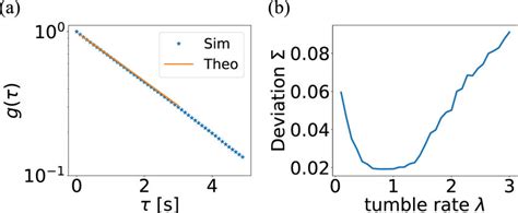 A Semi Logarithmic Plot Of The Directional Autocorrelation Function Download Scientific