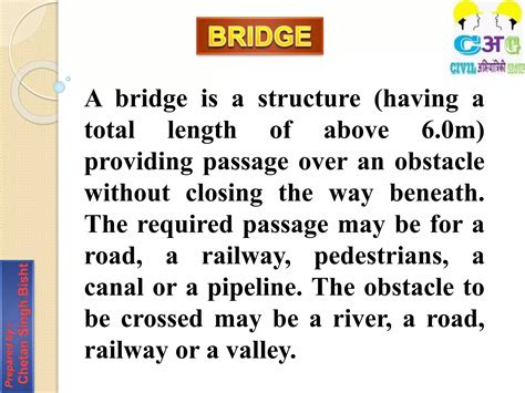 Bridges And Its Types And Components By Chetan Bisht Ppt