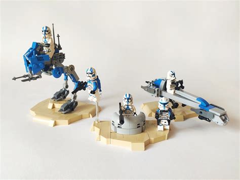 501st Battlepack Moc In 2025 Lego Star Wars Lego Clones Lego Craft