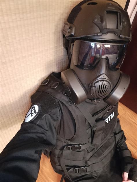 Mobile Task Force Nu 7 Hammer Down Cosplay R Scp