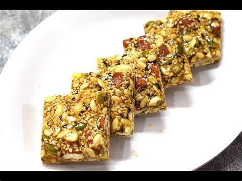 Dry Fruits Chikki Mixed Nuts Chikki 5 Min Energy Bars No Consistency