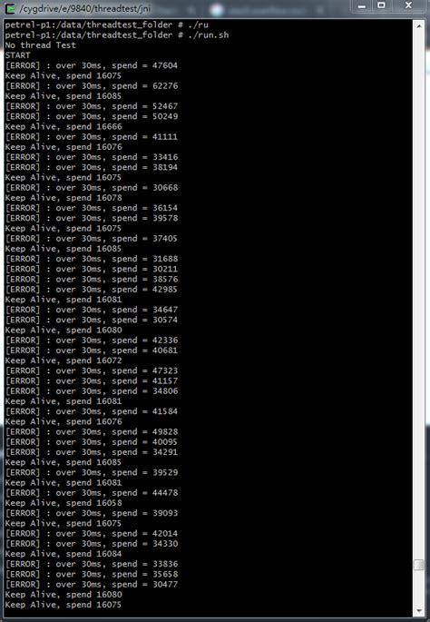Android Native C Program Sleep Too Long When There Are Lots Of Vector Operation Stack Overflow