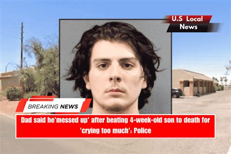 Dad Said Hemessed Up After Beating 4 Week Old Son To Death For