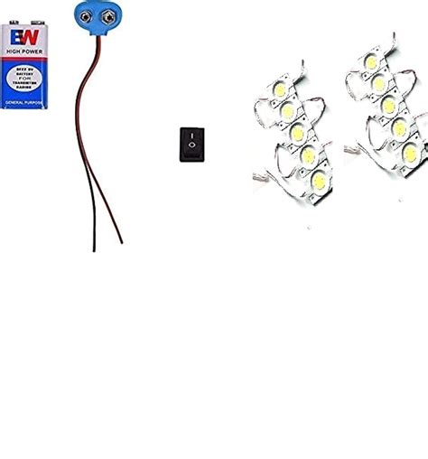 Buy Simple LED Light Project Set Kit With 9v Battry Project Experiment Science Babe College