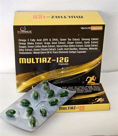 Multiaz 12 G Lactic Acid Bacillus Vitamins Mineral Antioxidants Trace ...