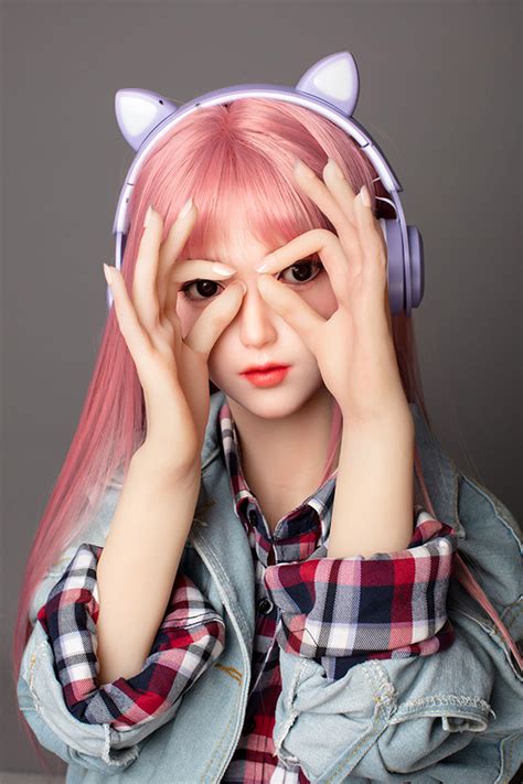Lifelike Cute C Cup Silicone Head Sex Doll Mumu Cm Kanadoll