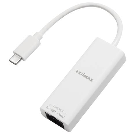 Buy The Edimax Eu 4306c Usb C To Gigabit Ethernet Adapter Plug And Play Eu 4306c Online