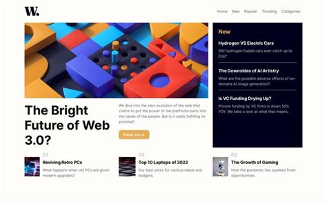 Frontend Mentor Ussing Css Grid Coding Challenge Solution