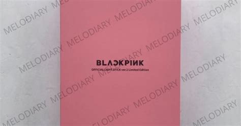 Blackpink Official Lightstick Ver2 Limited Edition Id