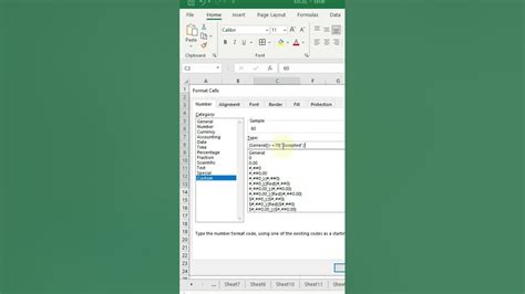 Accept Or Reject Formula In Excel Youtube
