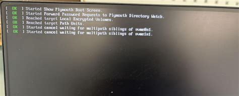安装red Hat Enterprise Linux 9 3或red Hat Enterprise Linux 9 5 报错：started Cancel Waiting For