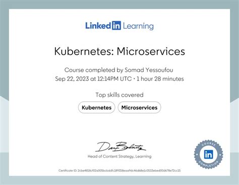 Somad Yessoufou On Linkedin Certificate Of Completion