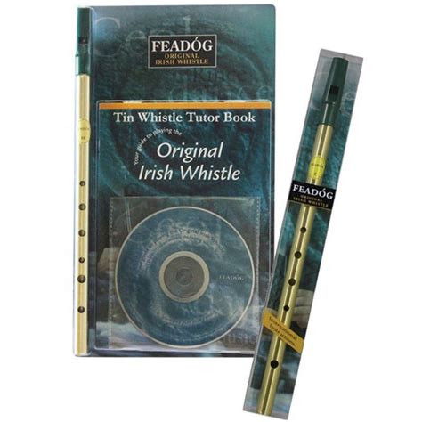 Brass Irish Tin Whistle Set Of 2 Key D And C