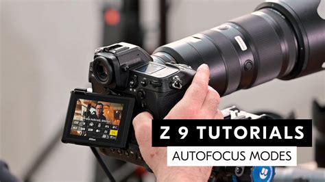Nikon Z 9 Tutorial Setting Up The Right Autofocus Modes For All Situations Youtube