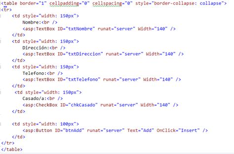 ligth knight crud con entity framework en asp y vb usando un
