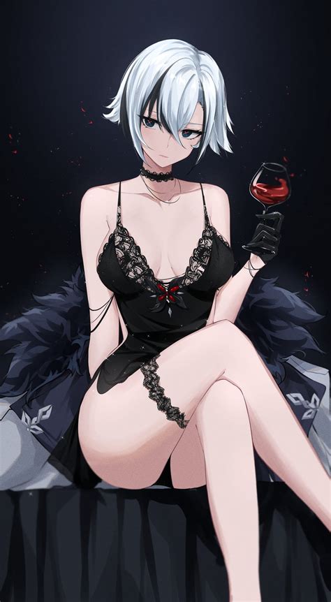 Arlecchino Genshin Impact Drawn By Feint Danbooru