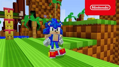 Minecraft X Sonic The Hedgehog Dlc Official Trailer Nintendo Switch Youtube