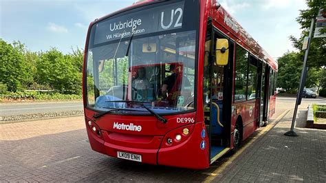 Lk09 Enh Metroline West 09reg Adl Enviro200 Youtube