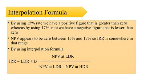 Presentation On Internal Rate Of Return Irr Pptx
