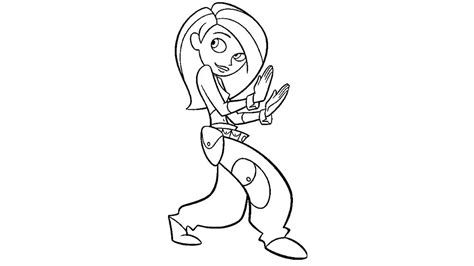 How To Draw Kim Possible Step By Step By Laor Arts YouTube