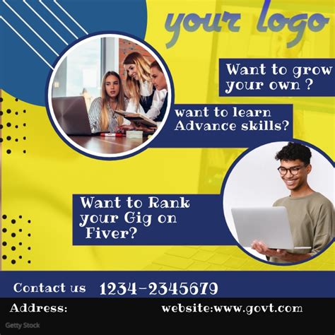 Learning Template Postermywall