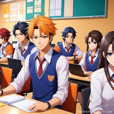 Classroom Of The Elite Prompts Stable Diffusion Online