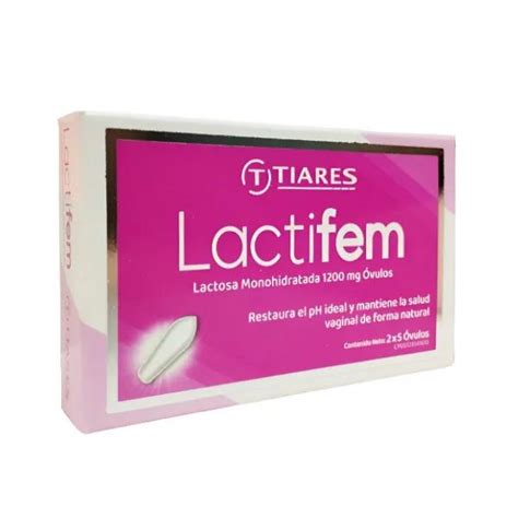 Lactifem Lactosa Monohidratada 1200mg X 10 Ovulos Probiotic Vag