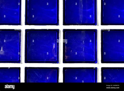 Dark Blue Glass Texture