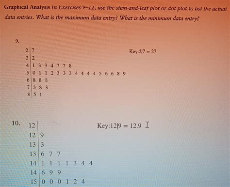 graphical analysis in exercises y 12 use the
