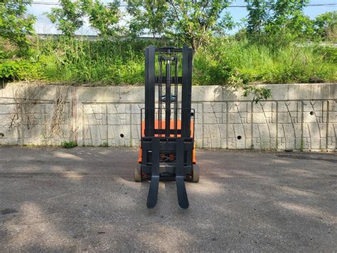 중고지게차 수성 Swc 1000l 보행식 전동 포크리프트 지게차 사이드쉬프트 판매 한결지게차 중고지게차 중고지게차 직거래 매매 지게몬