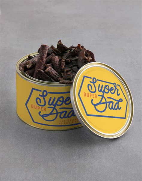 Personalised Super Duper Dad Tin With Chocs Hamperlicious