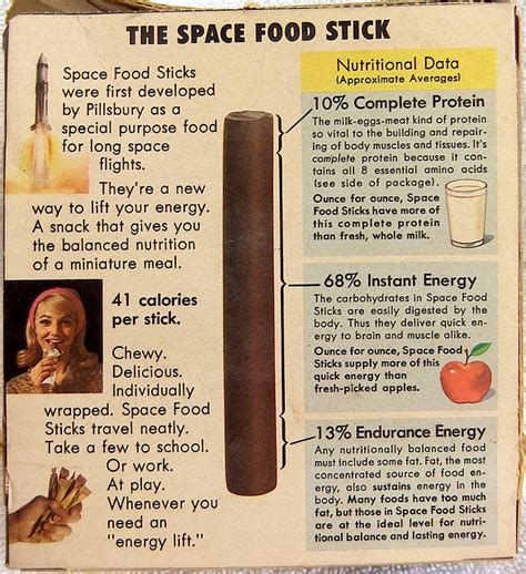 Space Food Sticks Because Space Is Awesome J Ps Blog