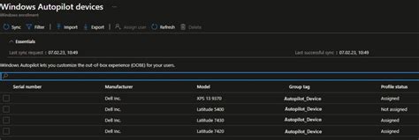 Microsoft Intune Dynamic Autopilot Device Group Erstellen Taste Of It