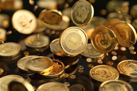 Cascading Gold Coins Images Free Download On Freepik