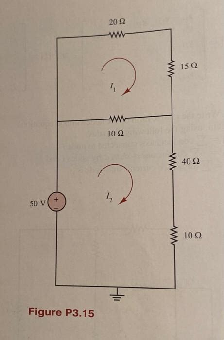 Solved Figure P3 15Determine The Voltage Across Each Of The Chegg Com