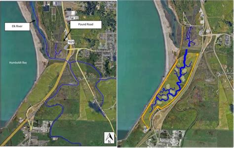 Photos Elk River Estuary Enhancement Huffman Tours Project Site To