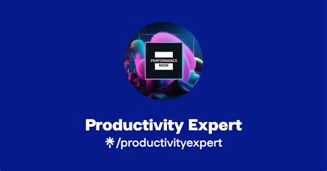 Productivity Expert Linktree