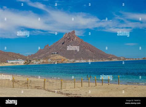 Beach Bay Of San Carlos Sonora Mexico Gulf Of California Sea Of