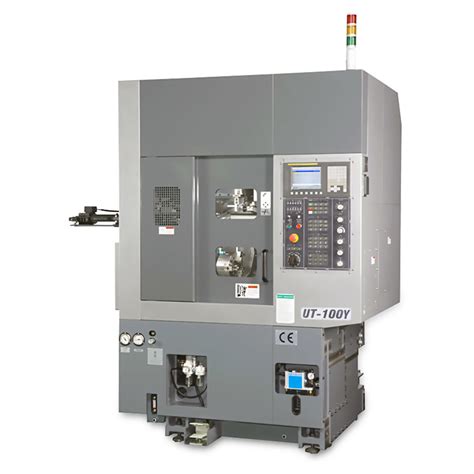 compact cnc lathe for automatic machining ut 100y
