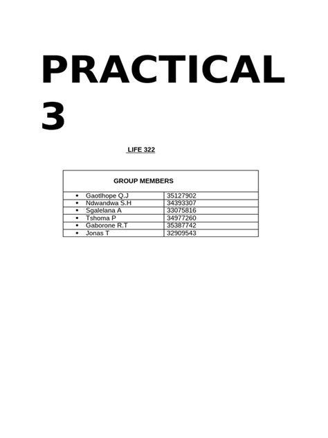 Practical Activity Pdf