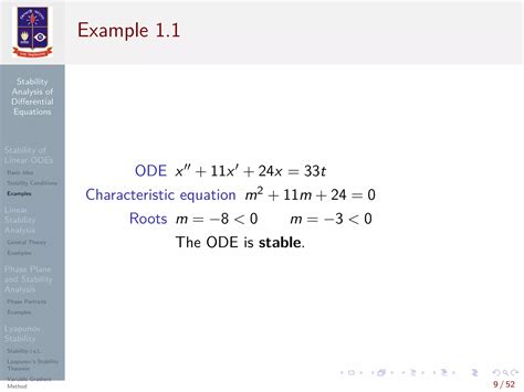 Stability Of Differential Equations Pdf