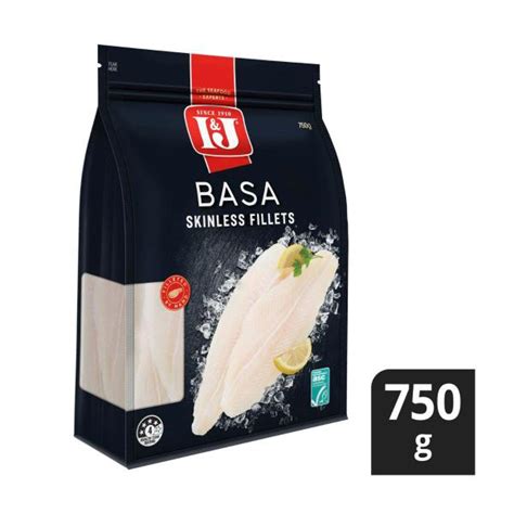 Buy Iandj Frozen Basa Fillets 750g Coles