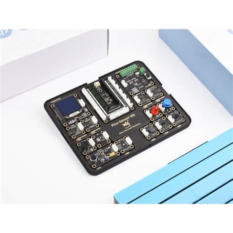 Raspberry Pi Pico エントリレベルセンサキット（pico拡張ボード および 15モジュール付属） Robotshop