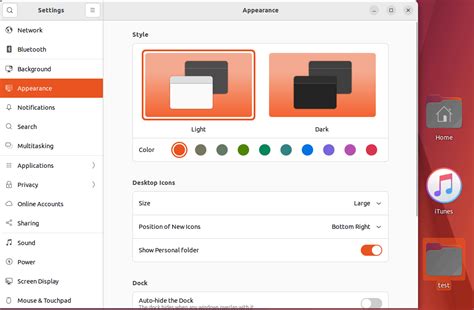 Adjusting The Desktop Icon Size In Linux Baeldung On Linux