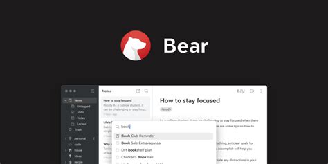 Markdown Note Taking App Bear Launches Version 21 With Quick Open Feature And More