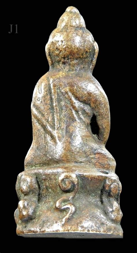 พระกริ่งหลวงพ่อจาด พิมพ์ใหญ่ วัดบางกระเบา ออกวัดบางหอย ปี2485 พระแท้มีพลัง