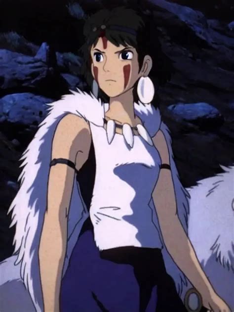 Princess Mononoke San Face