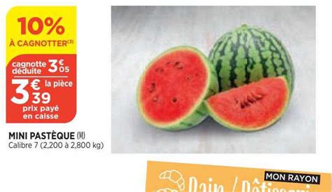 Promo Mini Pastèque Chez Bi1 Icataloguefr